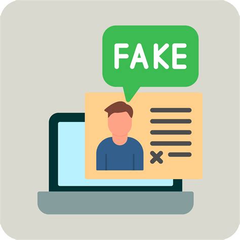 Fake Vector Icon 30994061 Vector Art At Vecteezy