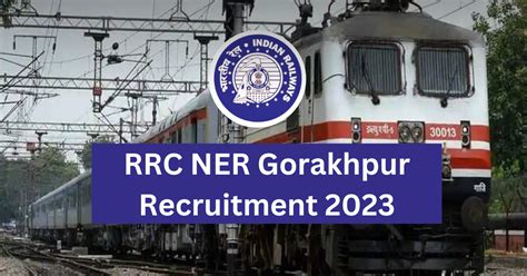 Rrc Ner Gorakhpur Recruitment 2023 1104 Post Application Form
