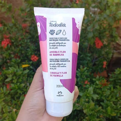 Creme Hidratante Corporal Natura Tododia Ameixa E Flor De Baunilha