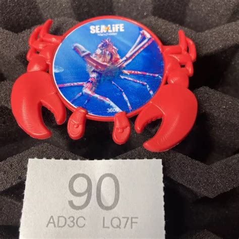 Merlin Legoland Chessington Thorpe Park Alton Towers Pop Badge Sealife Crab £499 Picclick Uk