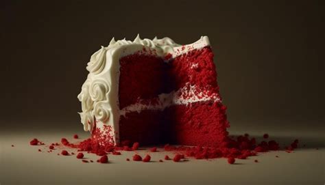 Premium Ai Image Indulgent Gourmet Birthday Cake With Whipped Cream