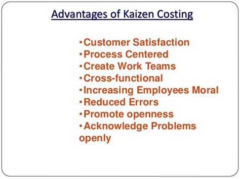 Kaizen Costing