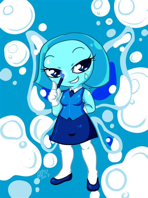 Steven Universe Crystal Gems Aquamarine