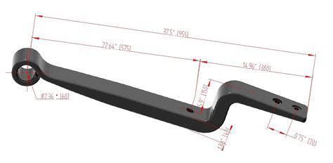 Single Leaf Trailing Arms