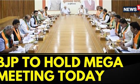 Lok Sabha Polls 2024 Bjp Led Nda To Hold Big Meet Today In Presence
