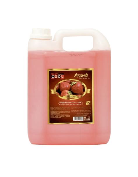 Silky Cool Massage Oil 5 Litre Strawberry Milia Cosmetics