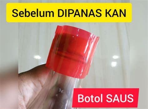 Segel Tutup Botol Saus Segel Tutup Botol Kecap Segel Tutup Botol