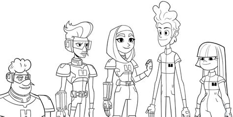 Glitch Techs Crew Lineup By Lbat1901 On Deviantart