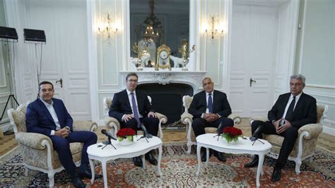 Борисов ще участва в Съвета за сътрудничество на високо равнище между Сърбия България Гърция и