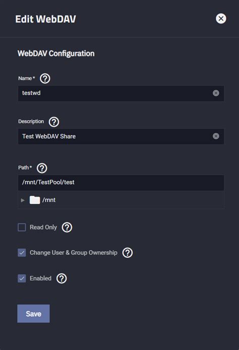 Trying To Use Webdav On Truenas Scale As Duplicati Backup Destination