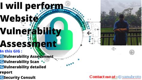 Perform Vulnerability Assessment And Provide Security By Xanubroto Fiverr