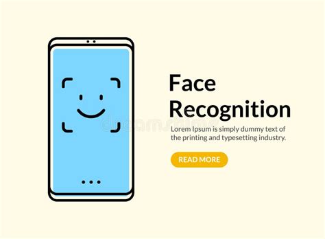 Biometric Face Recognition On Smartphone Facial Scan Security System