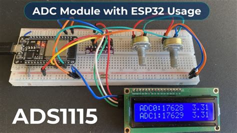 Arduino Ads1115 16 Bit Analog To Digital Converter