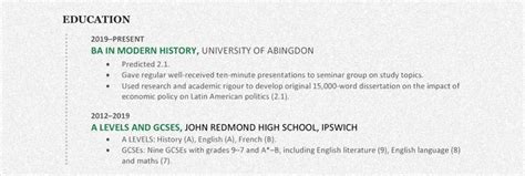 Tips To Write A CV For An Internship Targetjobs