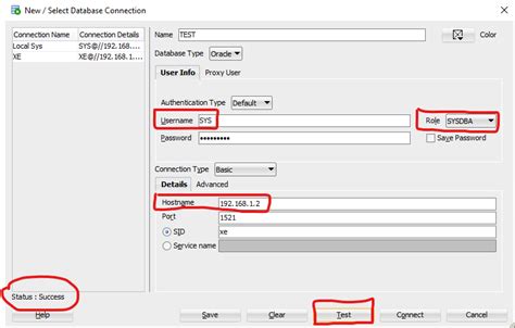 Não Consigo Criar Conexão No Sql Developer Sql Com Oracle Manipule E
