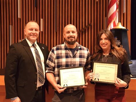 Elwood Students Faculty Commended By Board Of Education Northport