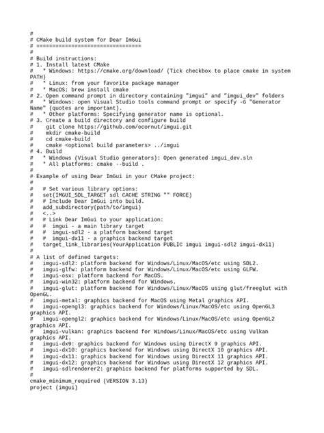 cmake lists pdf