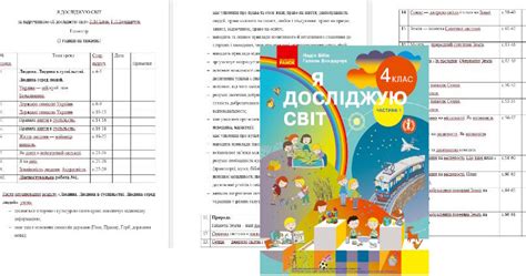 Календарно тематичне планування уроків ЯДС з очікуваними результатами 4 клас 1 семестр КТП