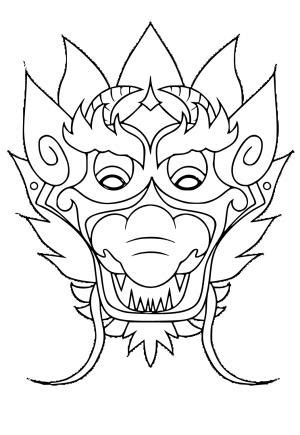 Dibujos e Imagenes Máscaras para Colorear y Imprimir Gratis para