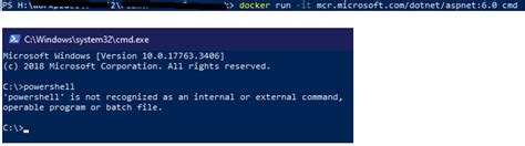 Core Installing Powershell In Aspnet60 Sdk60 Images