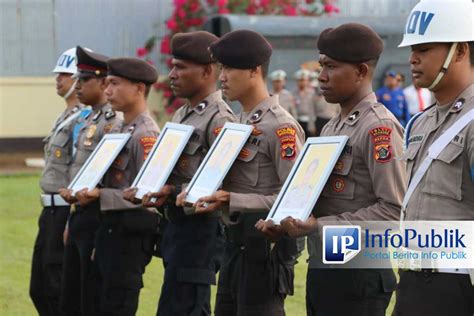 InfoPublik Langgar Kode Etik Lima Anggota Polres Merauke Dipecat