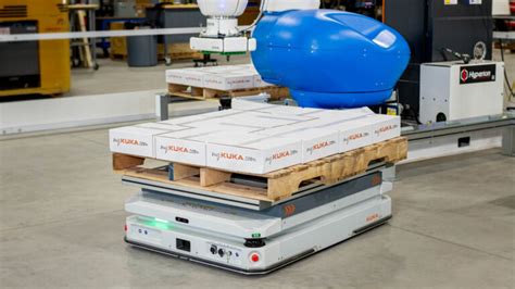 Partnering With Kuka Robotics For Amr Palletization Demo At Modex