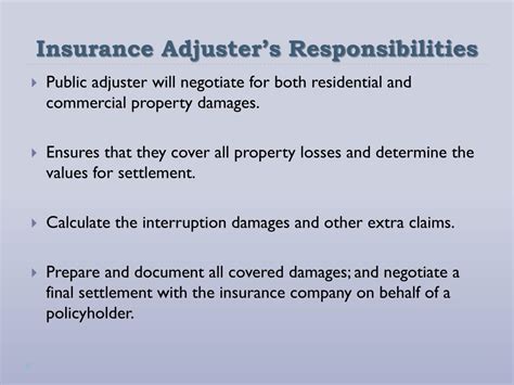 Ppt How A Public Insurance Adjuster Can Help For Your Damaged