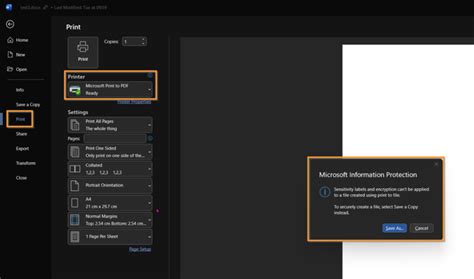 How To Use Sensitivity Labels With Your PDF Files
