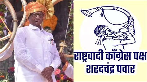 शरद पवार ने लॉन्च किया पार्टी का नया चुनाव चिन्ह कहा ये संघर्ष की