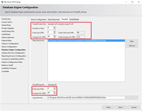 New Sql Server 2016 Installation Features Walk Through