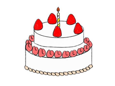 케이크 생일 그림 일러스트 케이크자료 사진이미지일러스트캘리그라피 Pkpp작가