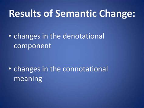 Semantic structure of the word and its changes Lecture презентация онлайн
