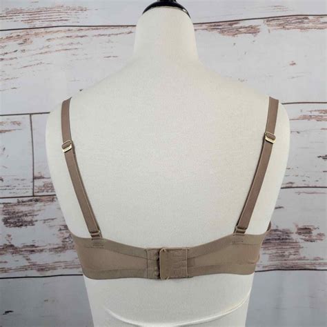Cuup Plunge Bra Mesh Taupe Size 32e Gem