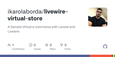 github ikarolaborda livewire virtual store a sample virtual e