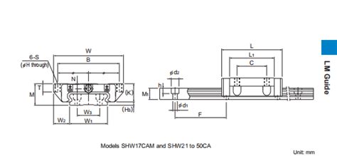 THK SHW50CA Linear Guide Precise Linear Guide Bearing Linear Guide Rail Linear Slide Rail