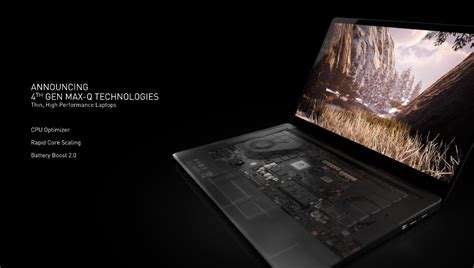 Nvidia anuncia la cuarta generación de tecnologías Max Q para
