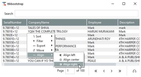 Ttkbootstrap 130 Is Released Adding Tableview Scrolledframe And