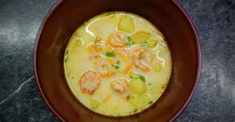 Сливочный суп с креветками 🦐 120 ккал рецепт с фото пошаговый от Кристина Овкусе ру