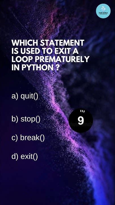 Did You Know This 😱 Python Programming Quiz Series Fameworldeducationalhub Youtube