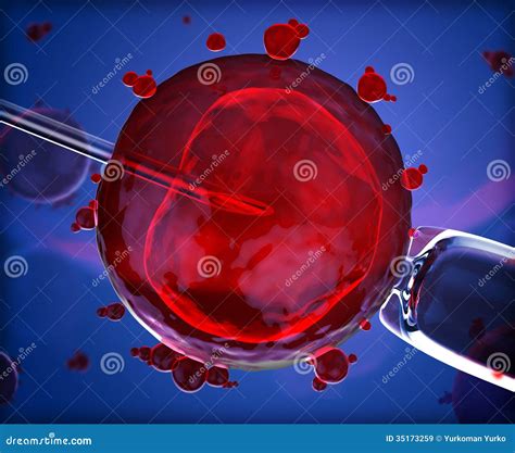 Artificial Insemination Stock Illustration Illustration Of Atoms