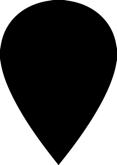 Svg 지도 포인트 핀 구글 무료 Svg 이미지 및 아이콘 Svg Silh
