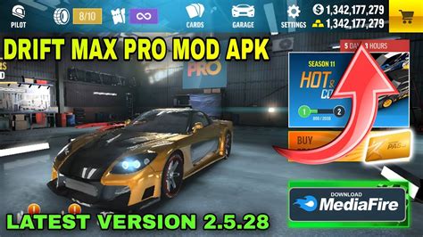 Download Drift Max Pro Mod Unlimited Money New Versi 2528 Terbaru