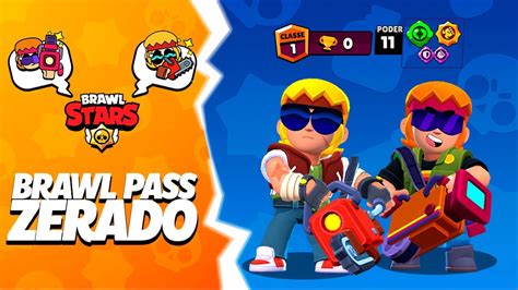 LIBEREI O NOVO BRAWLER BUSTER NIVEL MÁXIMO e ZEREI O NOVO BRAWL PASS DO