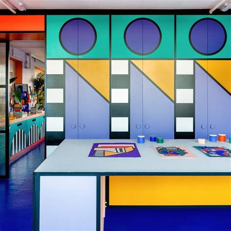 Camille Walala Takes Colourful Style To The Max In Self Designed Studio