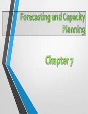 Chapter Forecasting Pdf What To Expect A B C Basic Concepts Classification Of