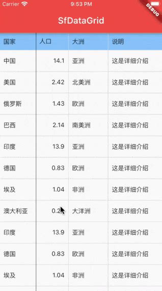 Flutter 中数据表格组件 Datatable 的使用 Duidaima 堆代码