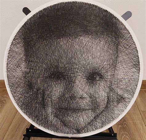 Personalized String Art Portrait Etsy