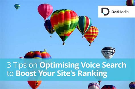3 Tips On Optimising Voice Search To Boost Your Site S Ranking