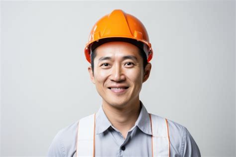 Premium Photo Architect Or Engineer Portrait