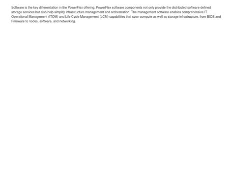 Powerflex Software Components Using Dell Powerflex With Vmware Cloud Foundation Dell